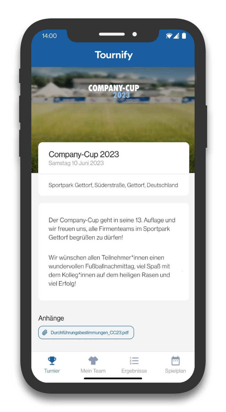 Informationen für alle Teilnehmer des Company-Cup 23 | 15. Kieler ...